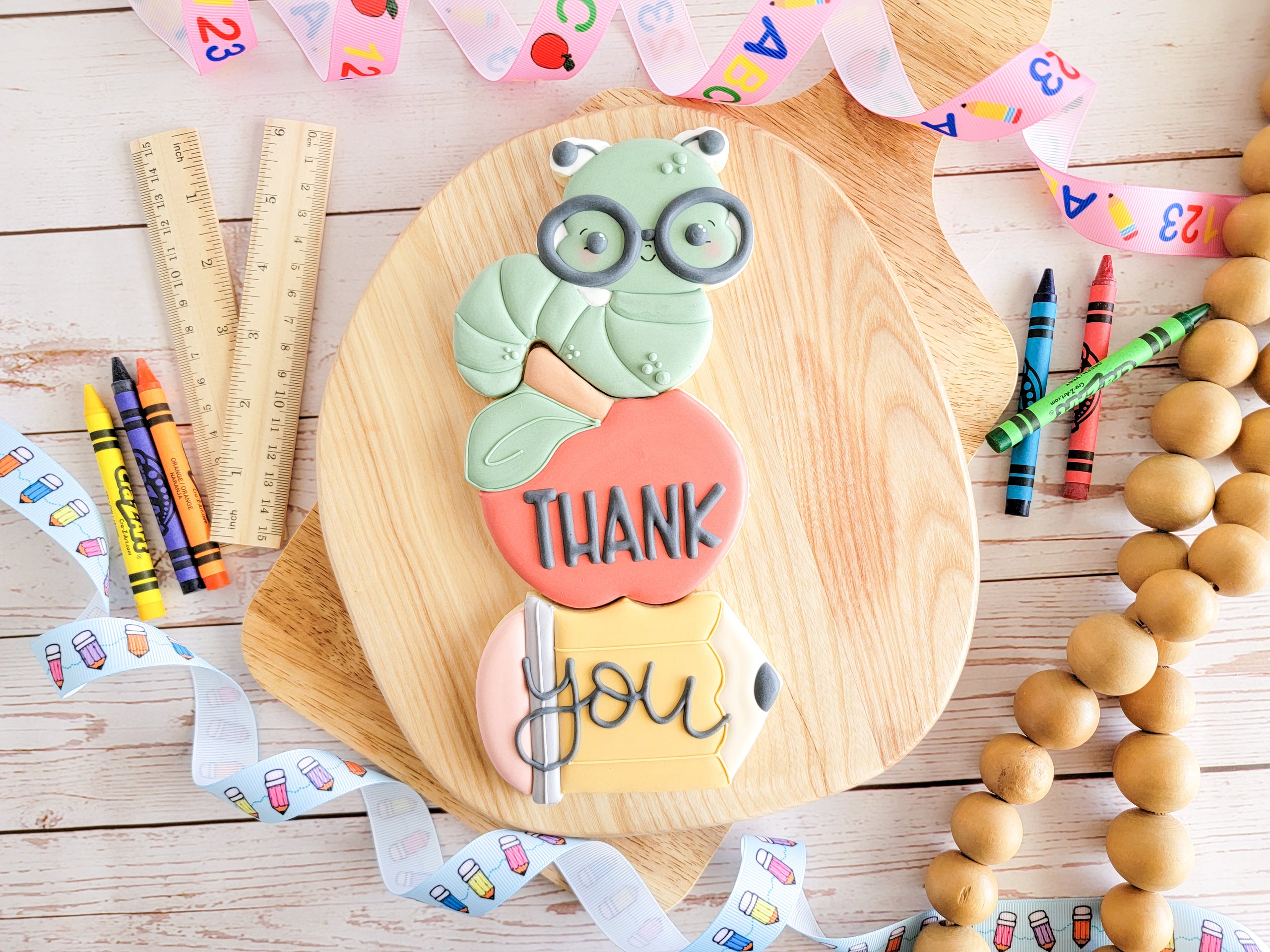 Smart Worm Thank You Set of 3 | Leaf & Lemon